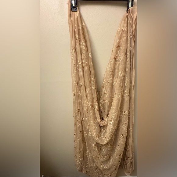 Other | Chic Floral Lace Window Scarf | Poshmark